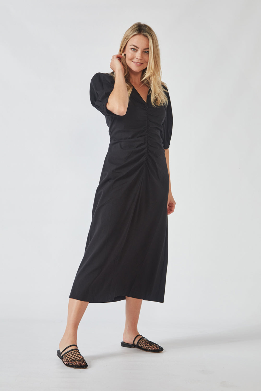 VERGE | ACROBAT JINX DRESS - BLACK – Hollie Rose