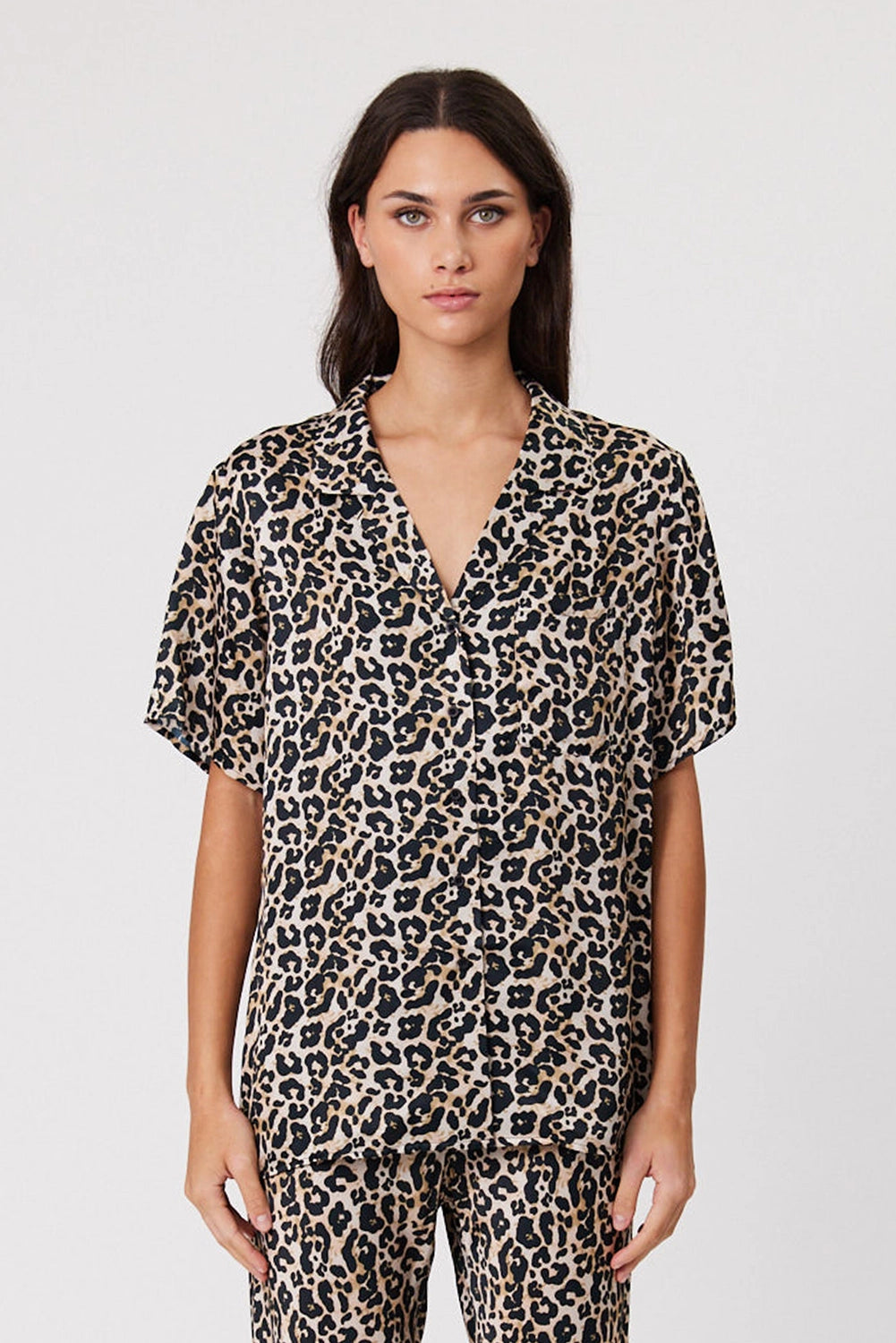 REMAIN NYLA SHIRT - LEOPARD – Hollie Rose
